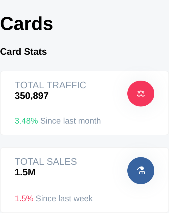 argon-dashboard-react / card-stats
